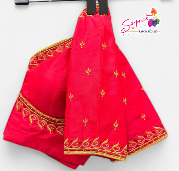 Madhubala Machine work designer Readymade blouse – SurpriseLadies blouse